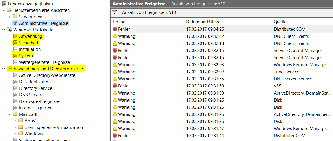 PowerShell: Get-EventLog – SID-500.COM