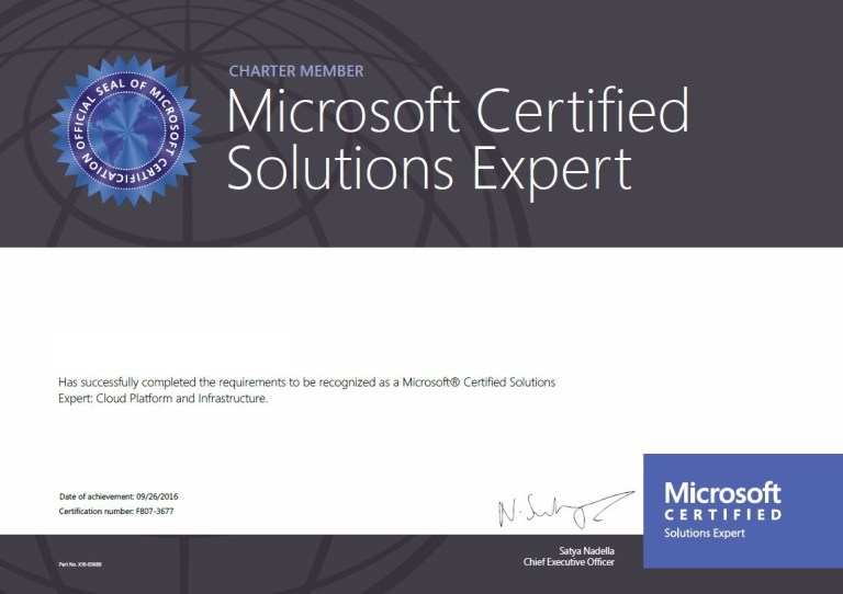 Overview: Microsoft Certifications for Windows Server 2016 (MTA, MCSA ...