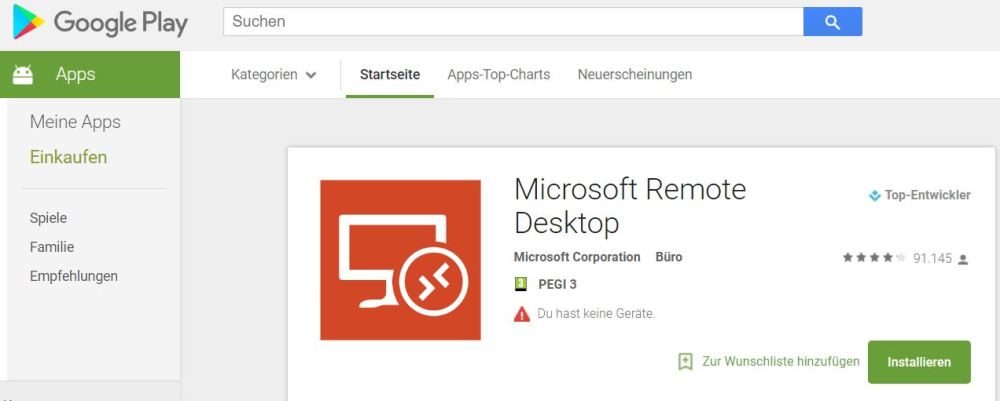 Remote Desktop Verbindungen mit iPhone und Android herstellen – SID-500.COM