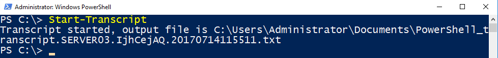 PowerShell: Documenting your work with Start-Transcript – SID-500.COM