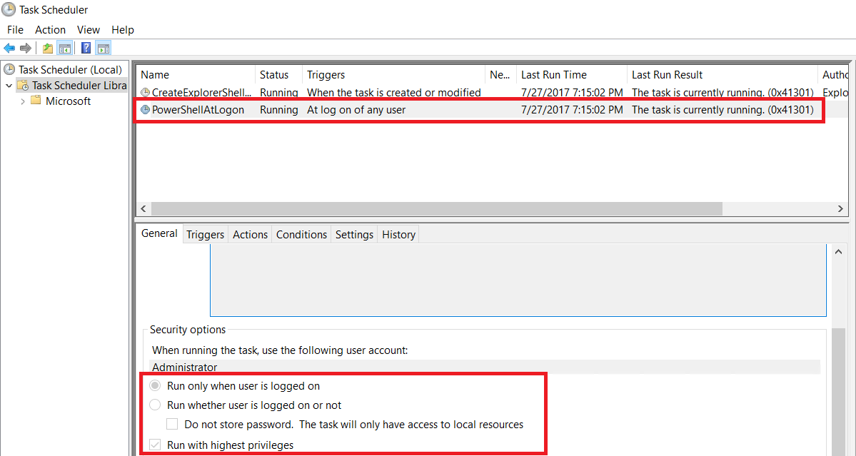 Configuring the automatic start of PowerShell at every logon – SID-500.COM