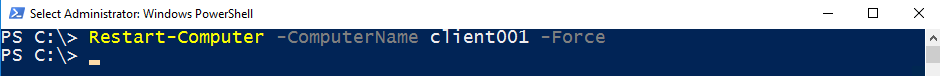 PowerShell: Using Restart-Computer to restart your Computer and Remote Computers – SID-500.COM