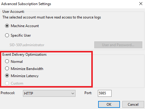 Active Directory: Configuring Event Log Subscriptions (Forwarding) – SID-500.COM