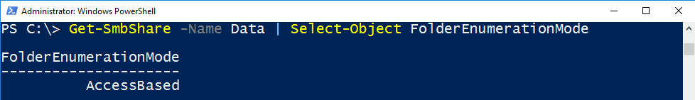 Display Only Folders That A User Has Access Configuring Access Based Enumeration On Windows
