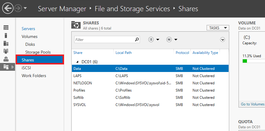 Display Only Folders That A User Has Access Configuring Access Based Enumeration On Windows