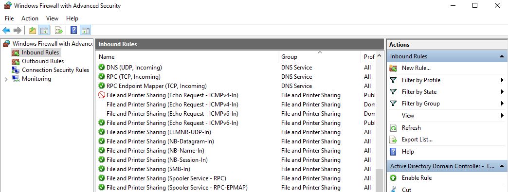 PowerShell: Configuring Windows Firewall – SID-500.COM