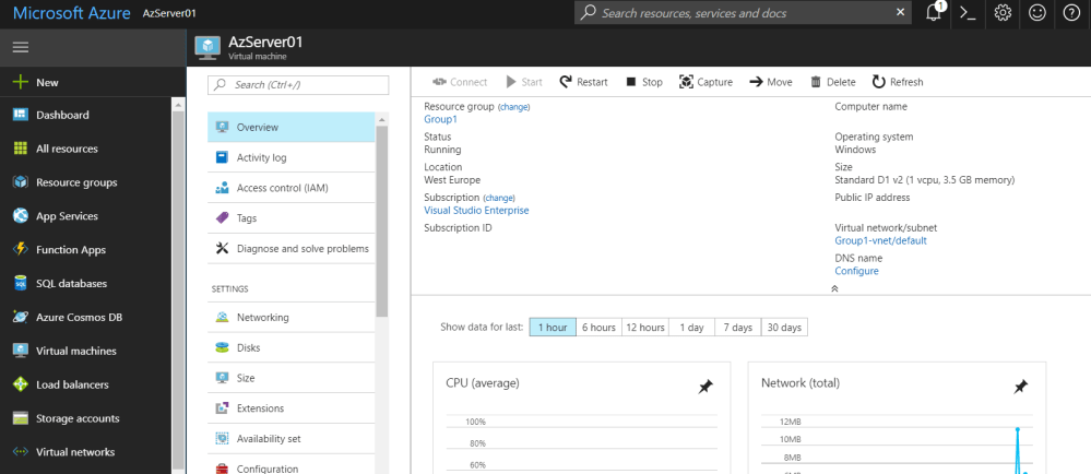 Microsoft Azure: How to create an Azure VM and connect via Remote ...