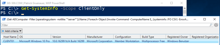 Get-SystemInfo: Listing System Configuration of all Computers ...