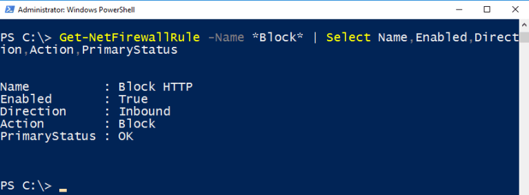 PowerShell: Configuring Windows Firewall – SID-500.COM