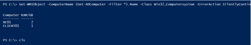 PowerShell: Retrieve and store hardware information of domain computers ...