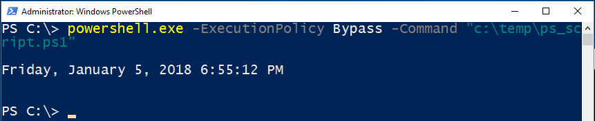 PowerShell for Beginners (Part 5): The Execution Policy (ps1 Files ...