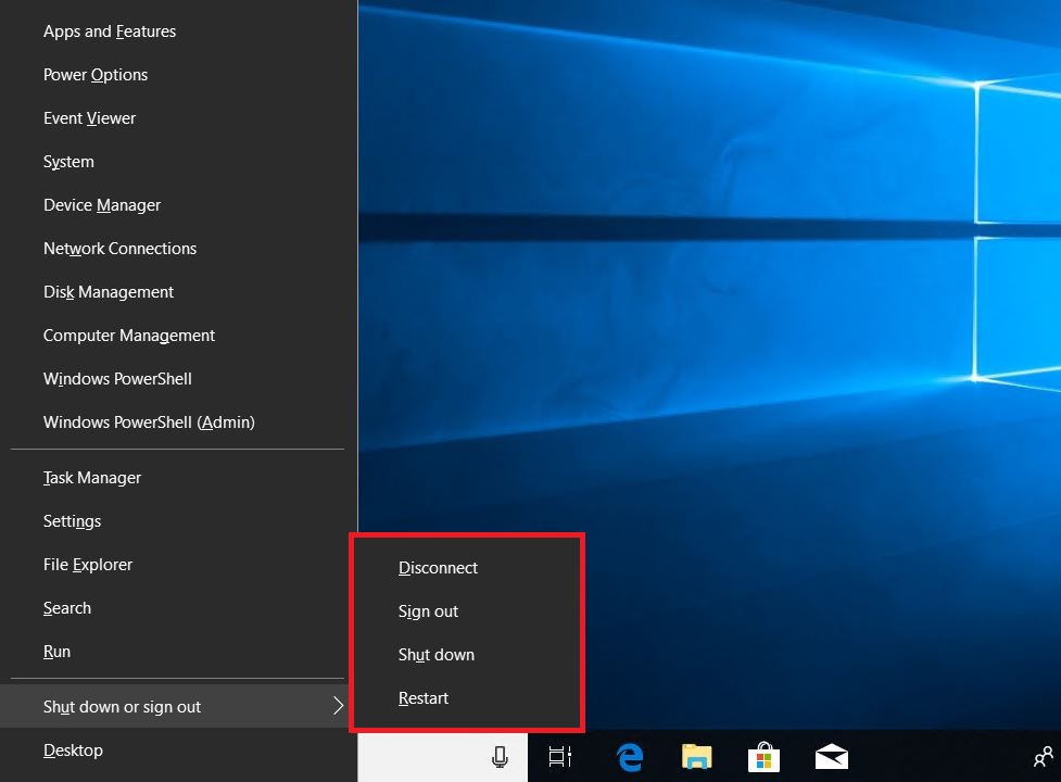 Windows 10: Cheat-Sheet for the Windows + X Keyboard Shortcuts – SID ...