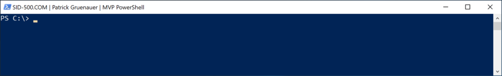 PowerShell: Customizing the Title Bar of your PowerShell Console Window ...
