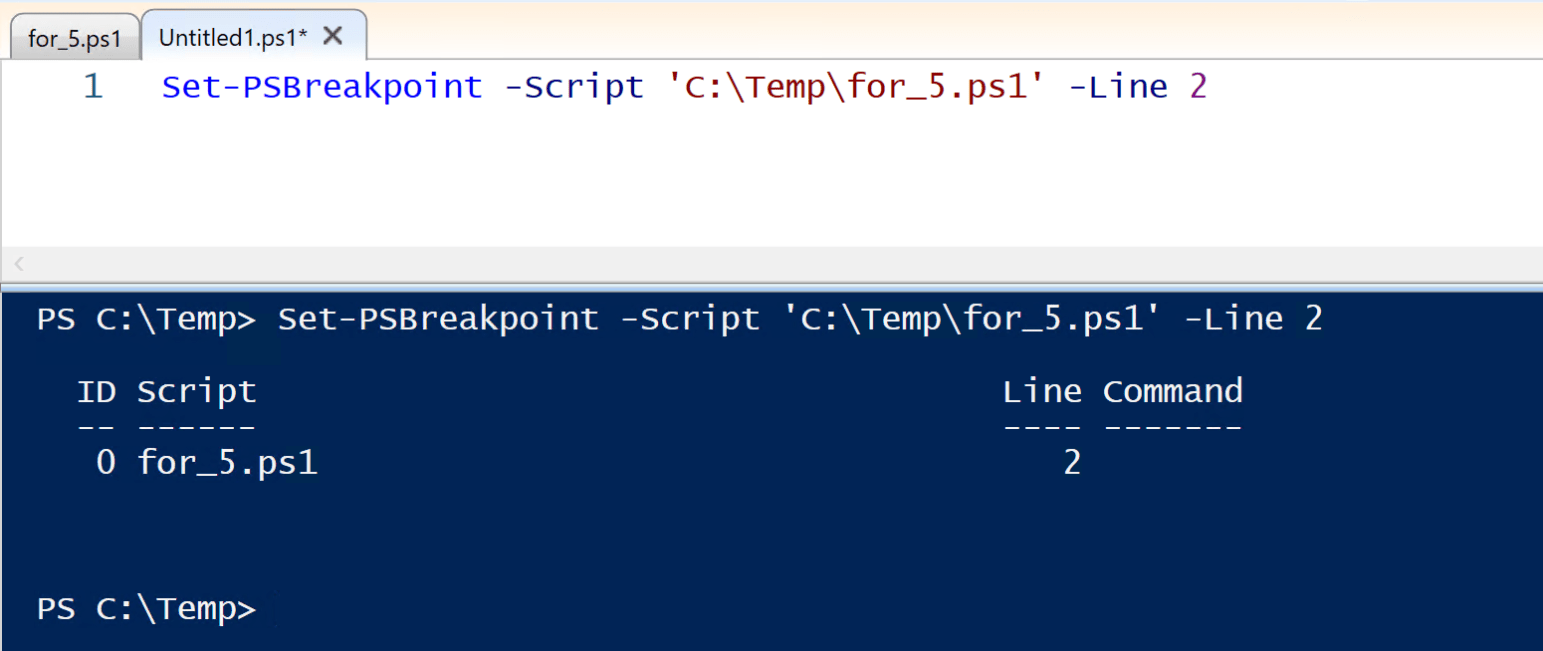 Troubleshooting PowerShell Scripts with Set-PSBreakPoint – SID-500.COM