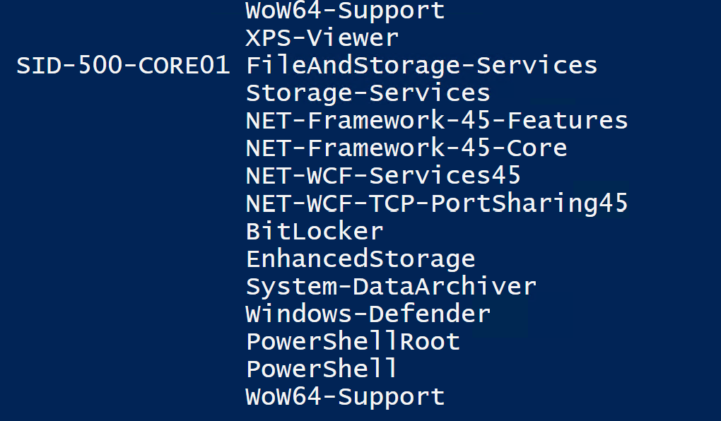List all Server Roles from all Windows Servers with PowerShell – SID ...