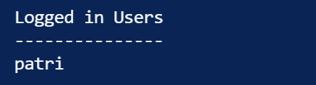 List all logged on Users with quser.exe and PowerShell – SID-500.COM