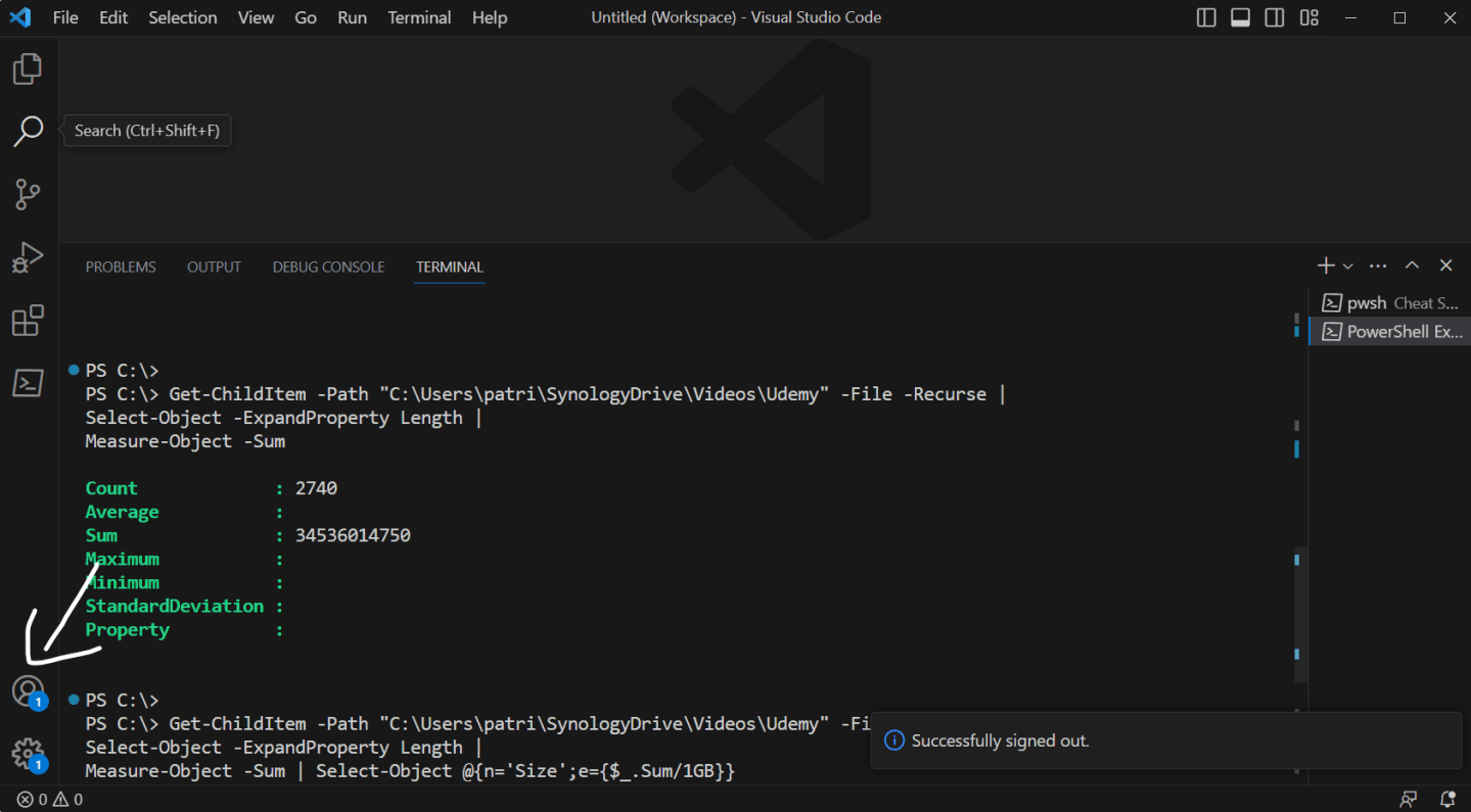 Visual Studio Code: How to enable Cloud Sync – SID-500.COM